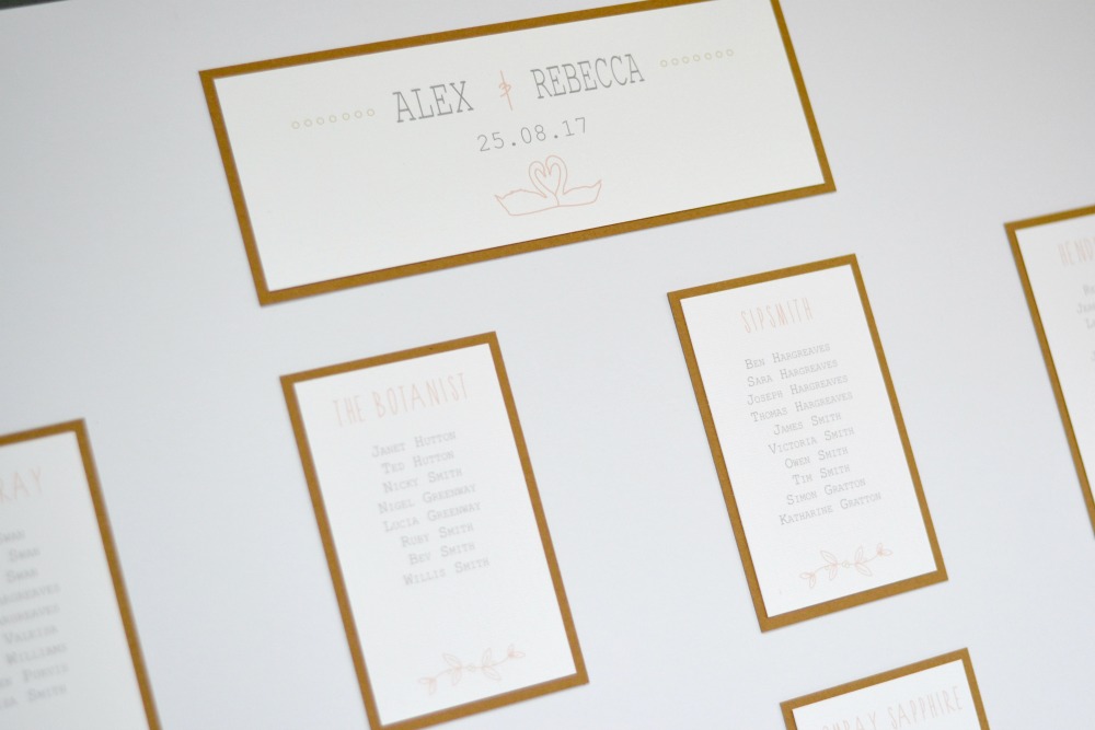 Wedding Table Plan